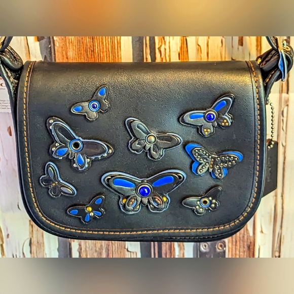 Coach | Bags | Nwt Coach Butterfly Applique Handbag | Poshmark